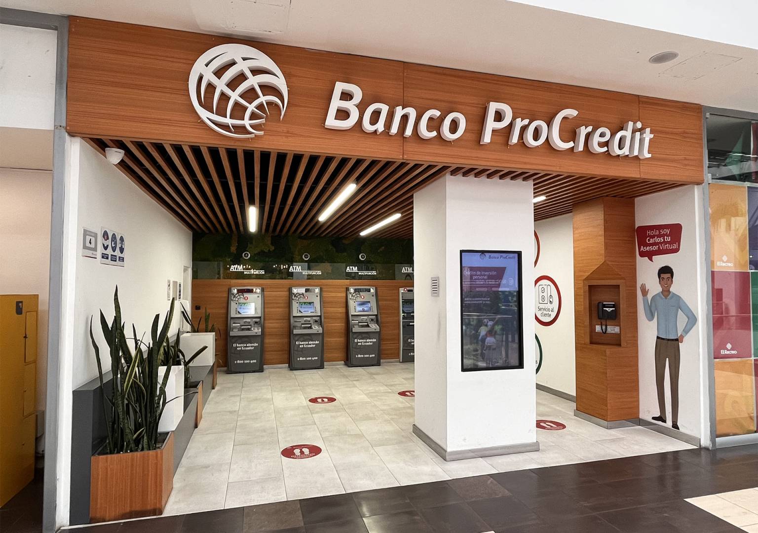 BANCO PROCREDIT – Centro Comercial El Recreo